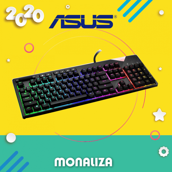 Asus XA01 Rog Strix Flare Mechanical Gaming Keyboard – Monaliza