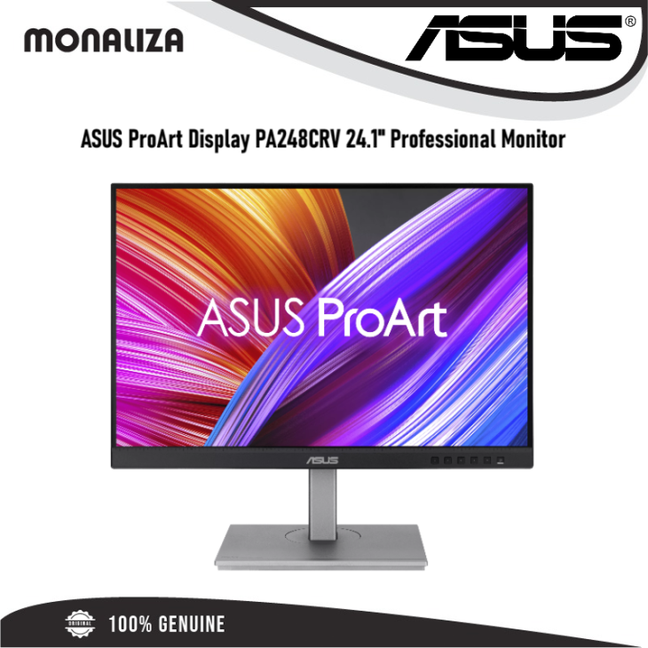 ASUS ProArt Display PA248CRV 24.1" Professional Monitor - Monaliza