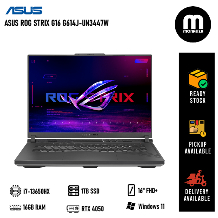 Asus ROG Strix G16 G614J-UN3447W( (i7-13650HX, 16GB RAM, 1TB SSD ...
