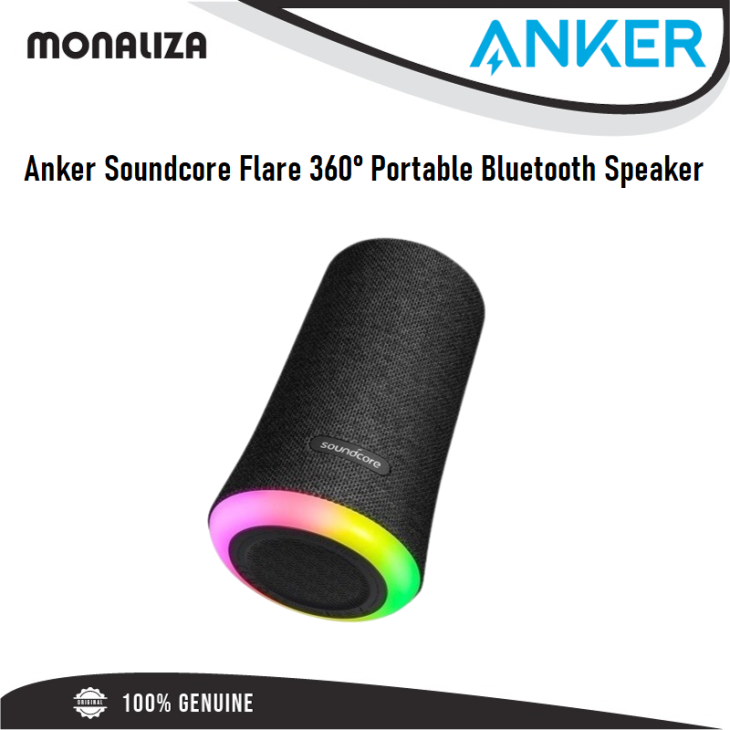 Anker Soundcore Flare 360° Portable Bluetooth Speaker - Monaliza Anker Soundcore Flare 360° Portable Bluetooth Speaker - Monaliza